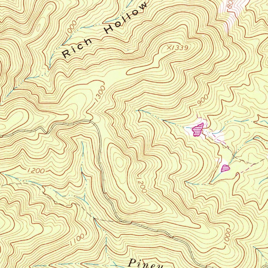 Free Union, VA (1965, 24000-Scale) Map by United States Geological ...