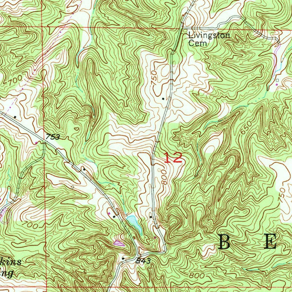 Freedom, IN (1956, 24000-Scale) Map by United States Geological Survey ...
