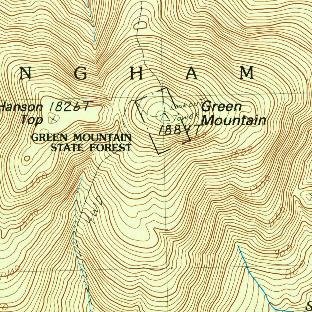 Freedom, NH (1987, 24000-Scale) Map by United States Geological Survey ...