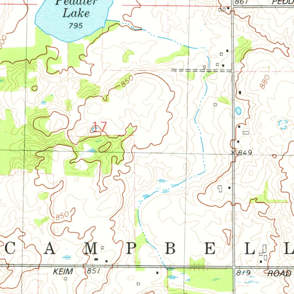 Freeport, MI (1978, 24000-Scale) Map by United States Geological Survey ...