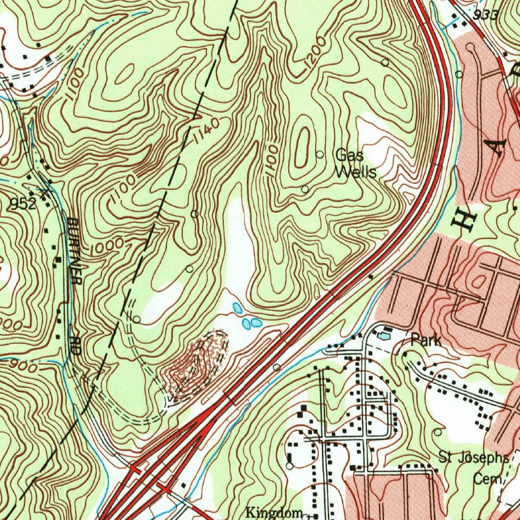Freeport, PA (1993, 24000-Scale) Map by United States Geological Survey ...