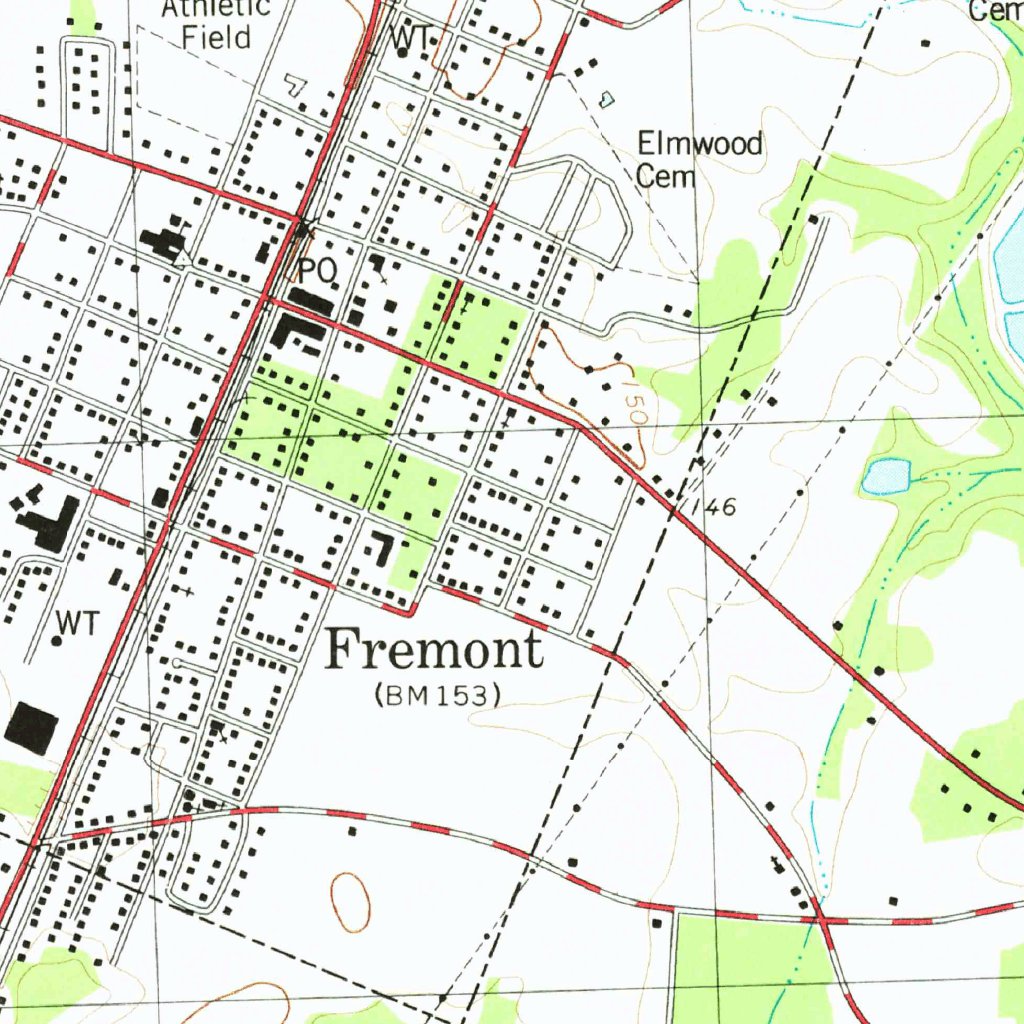 Fremont, NC (1978, 24000-Scale) Map by United States Geological Survey ...