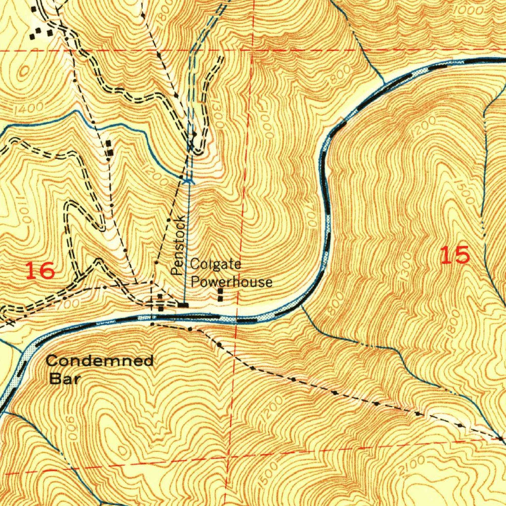 French Corral, CA (1950, 24000-Scale) Map by United States Geological ...