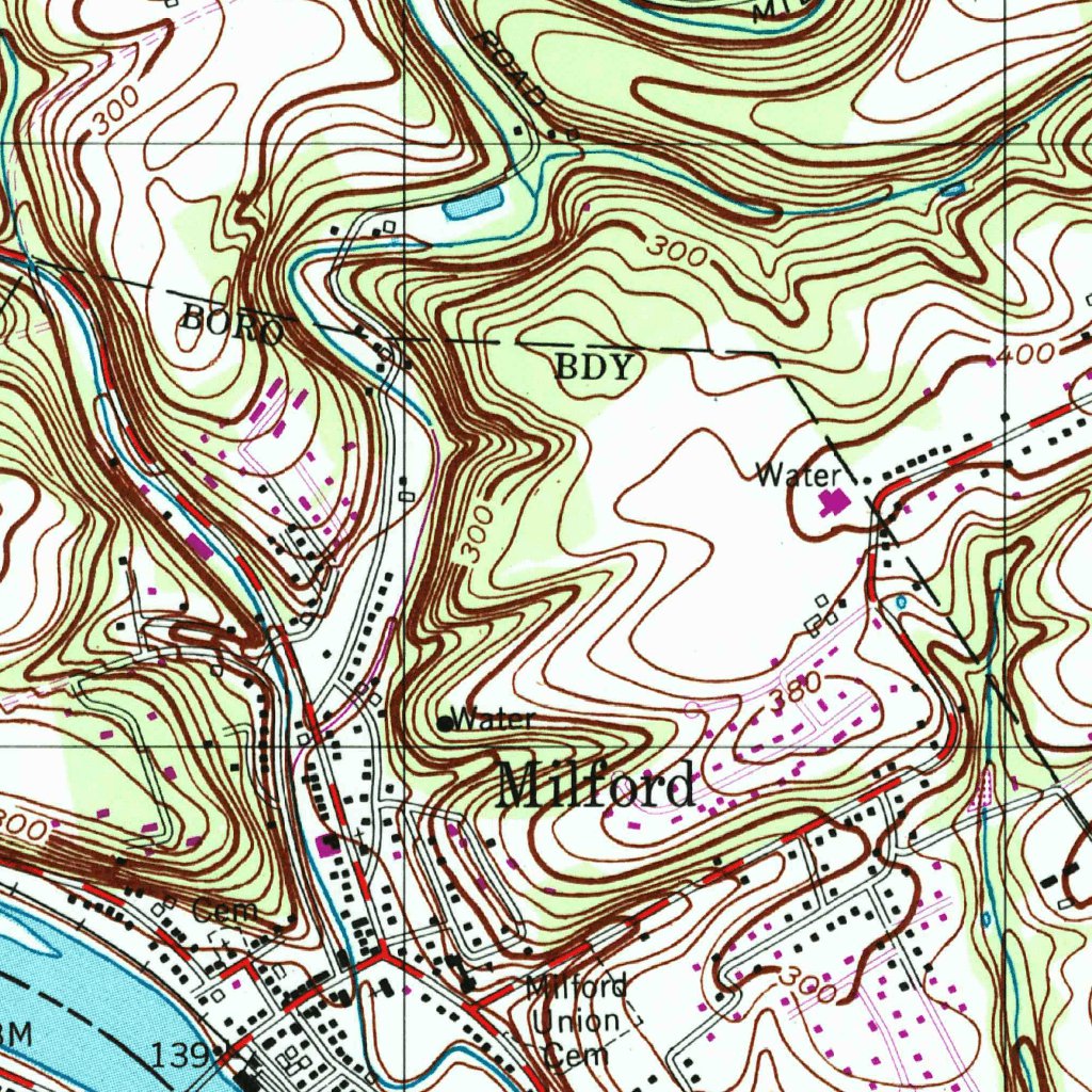 Frenchtown, NJ-PA (1997, 24000-Scale) Map by United States Geological ...