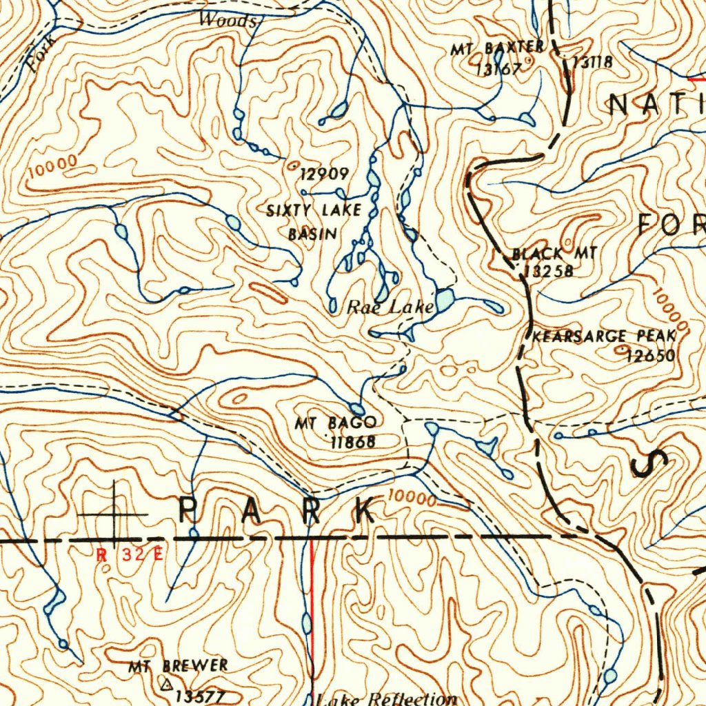 Fresno, CA (1958, 250000-Scale) Map by United States Geological Survey ...