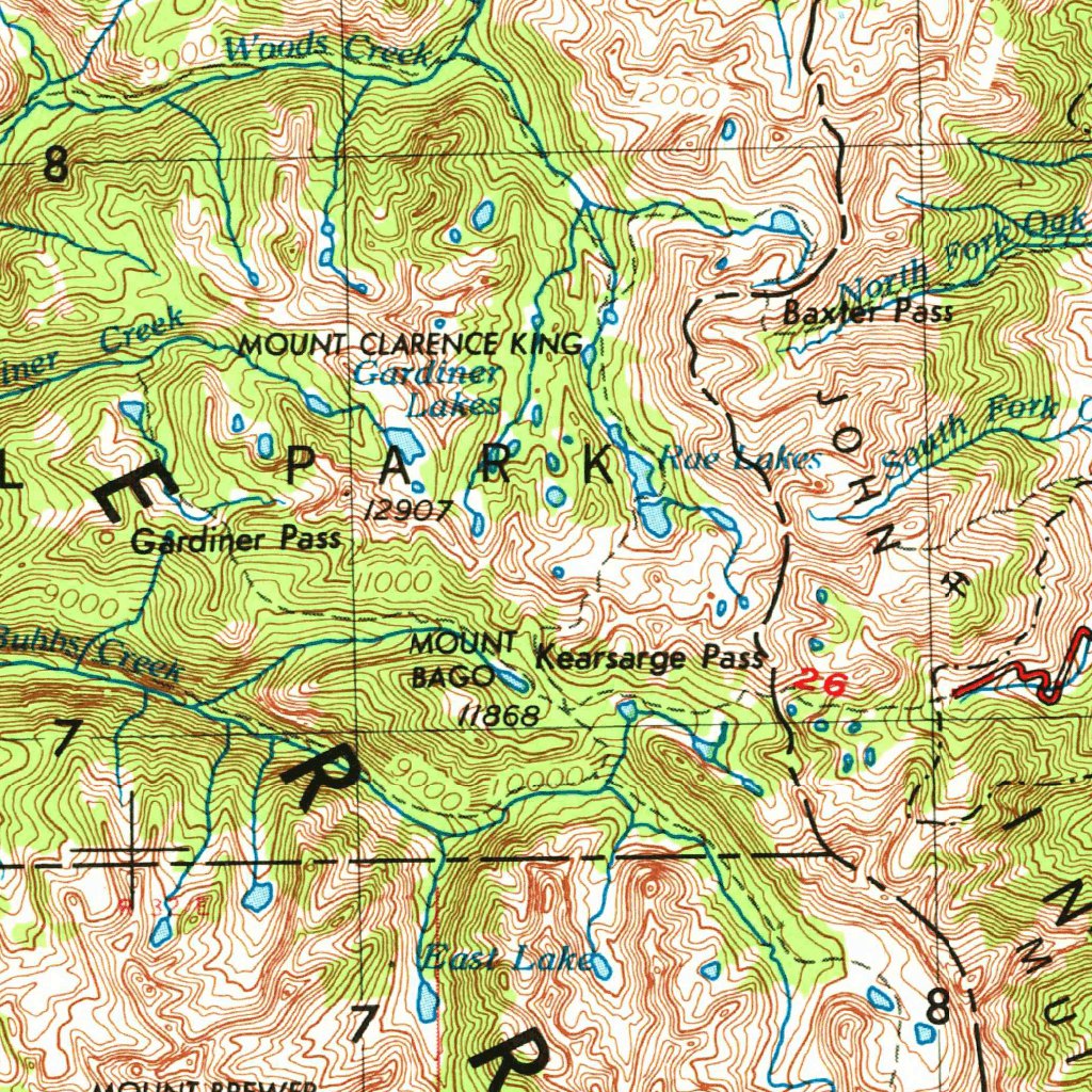 Fresno, CA (1962, 250000-Scale) Map by United States Geological Survey ...
