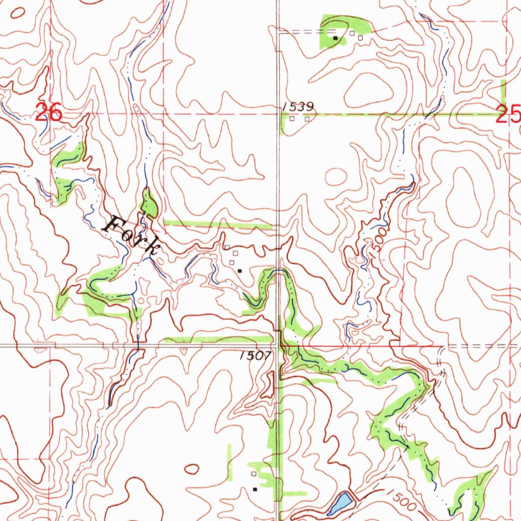 Friend, NE (1966, 24000-Scale) Map by United States Geological Survey ...