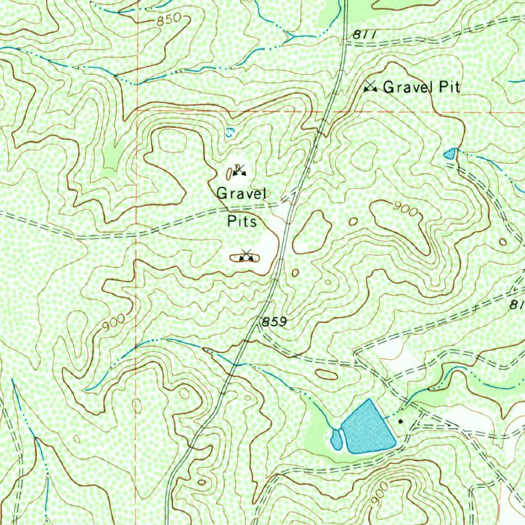 Frio Town NE, TX (1970, 24000-Scale) Map by United States Geological ...