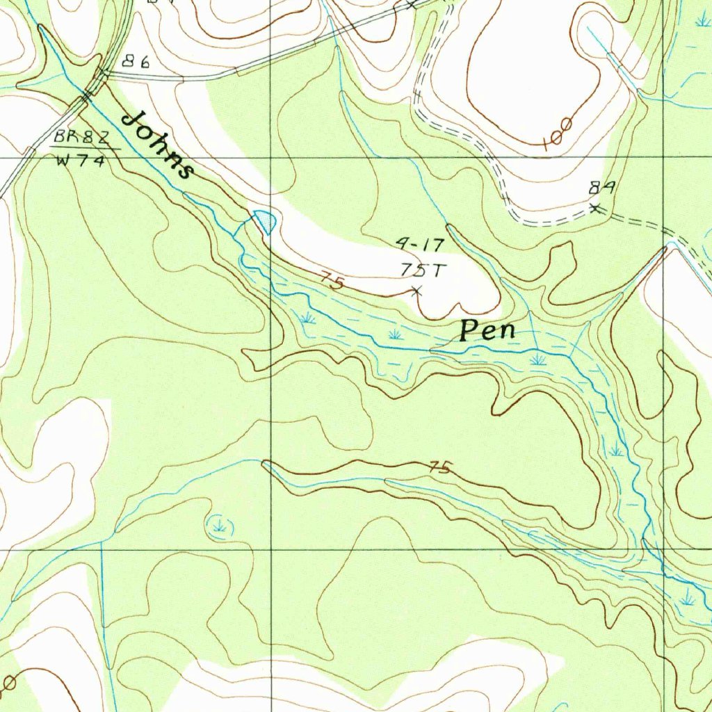 Furman, SC (1988, 24000-Scale) Map by United States Geological Survey ...