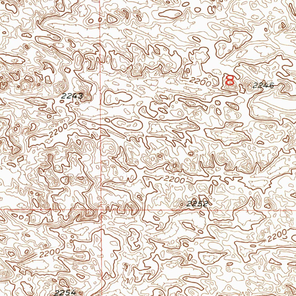 Gables, NE (1954, 24000-Scale) Map by United States Geological Survey ...