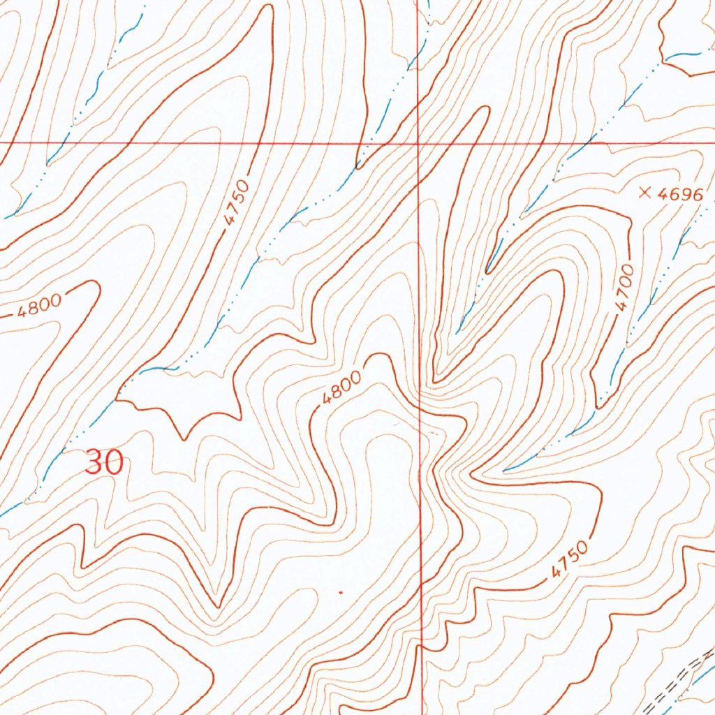 Gage SE, NM (1963, 24000-Scale) Map by United States Geological Survey ...