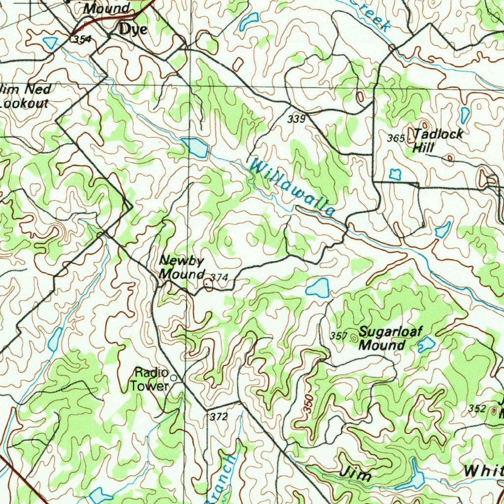Gainesville, TX-OK (1991, 100000-Scale) Map by United States Geological ...