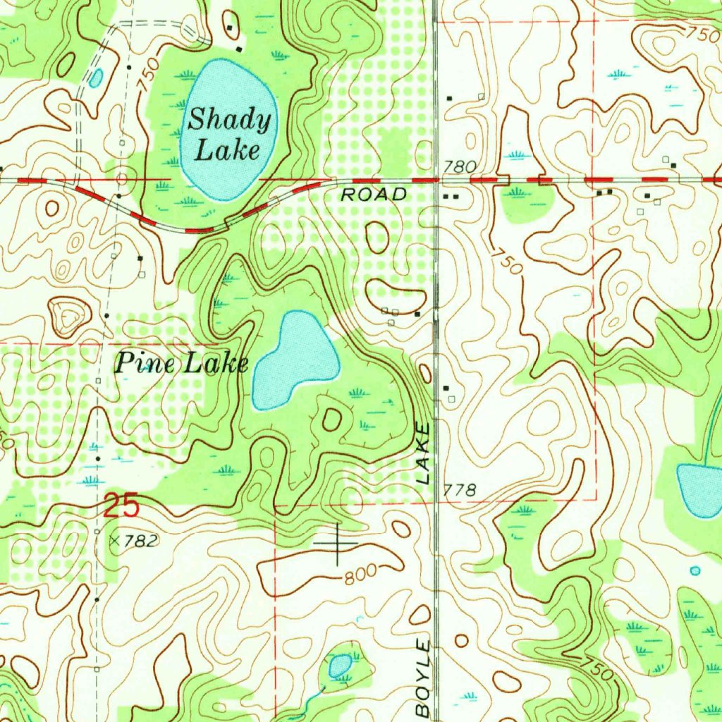 Galien, MI-IN (1971, 24000-Scale) Map by United States Geological ...