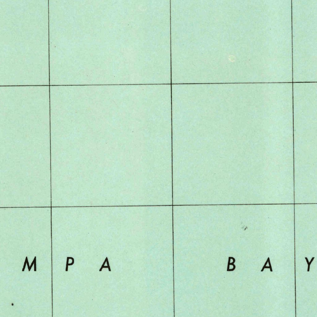 Gandy Bridge, FL (1943, 31680-Scale) Map by United States Geological ...