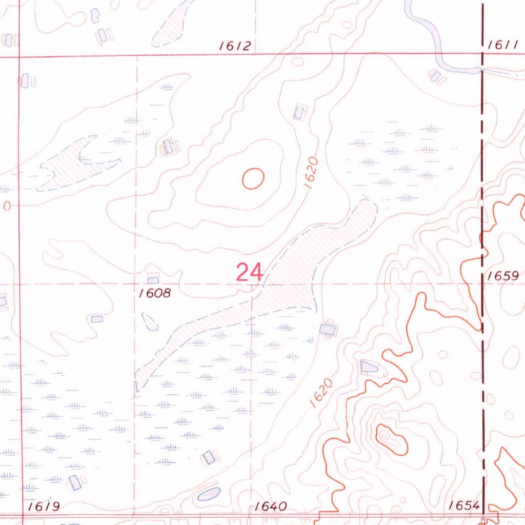 Gannvalley, SD (1973, 24000-Scale) Map by United States Geological ...