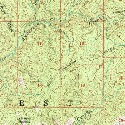 Garden Valley, ID (1959, 62500-Scale) Map by United States Geological ...