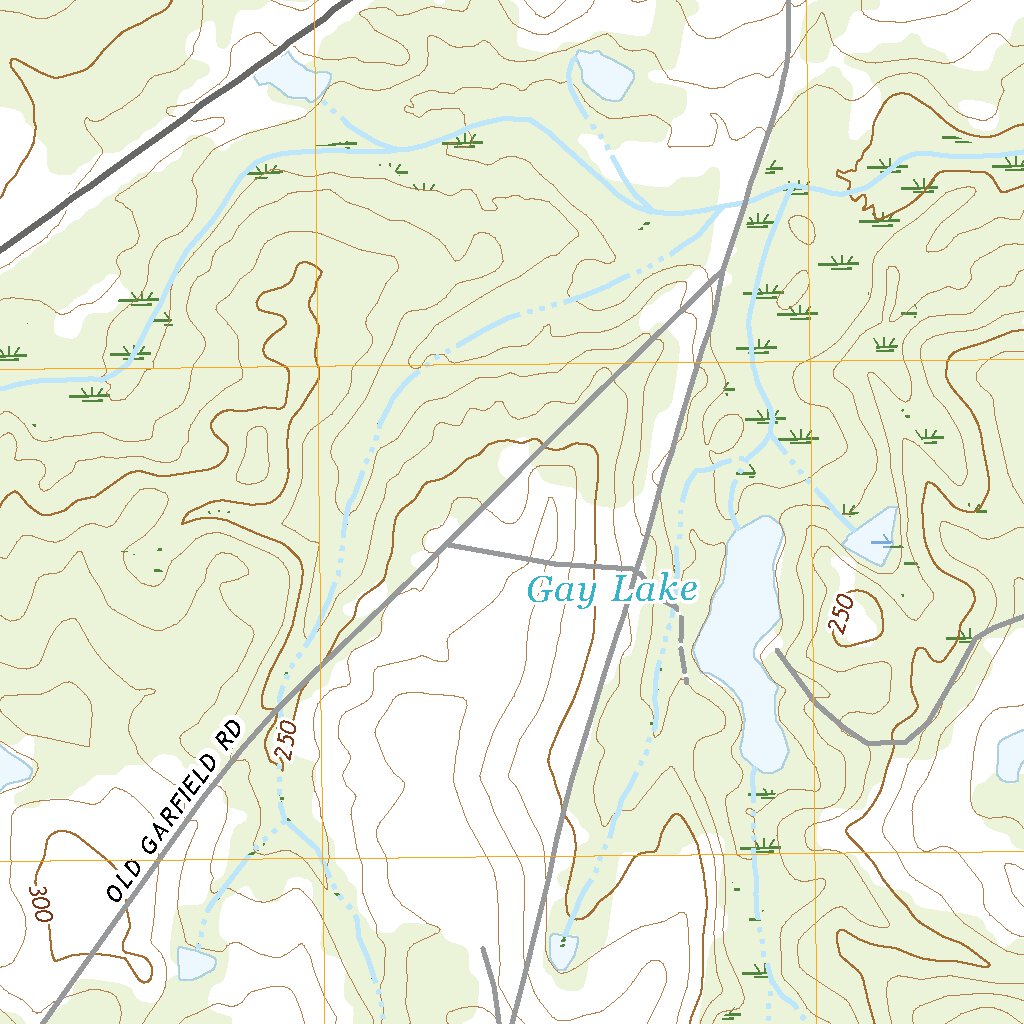 Garfield, GA (2020, 24000-Scale) Map by United States Geological Survey ...