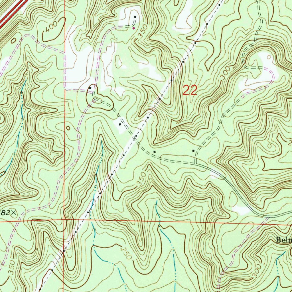 Garland, AL (1971, 24000-Scale) Map by United States Geological Survey ...
