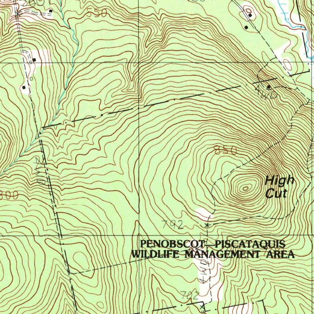 Garland, ME (1983, 24000-Scale) Map by United States Geological Survey ...