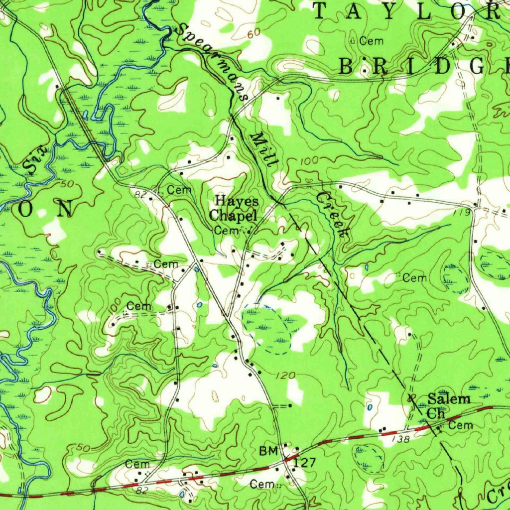 Garland, NC (1959, 62500-Scale) Map by United States Geological Survey ...