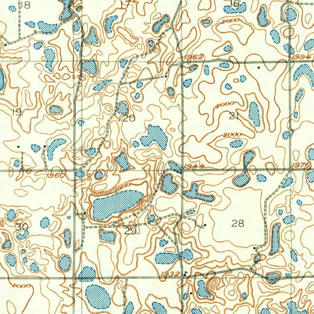 Garrison, ND (1922, 62500-Scale) Map by United States Geological Survey ...