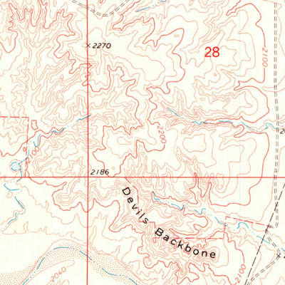 Gate NE, OK (1970, 24000-Scale) Map by United States Geological Survey ...
