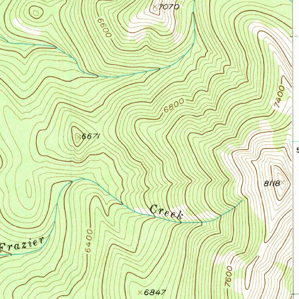 Gates Park, MT (1958, 24000-Scale) Map by United States Geological ...