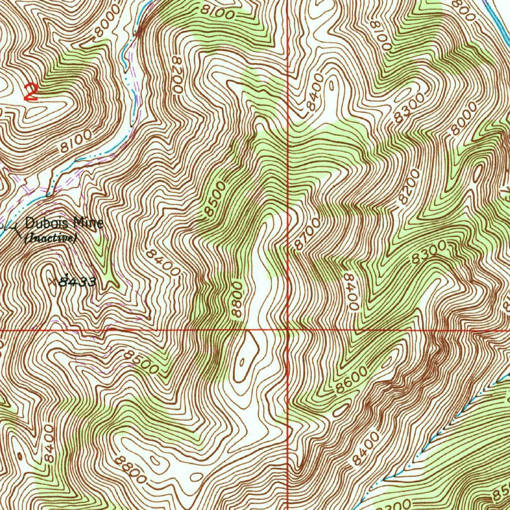 Gateview, CO (1954, 24000-Scale) Map by United States Geological Survey ...