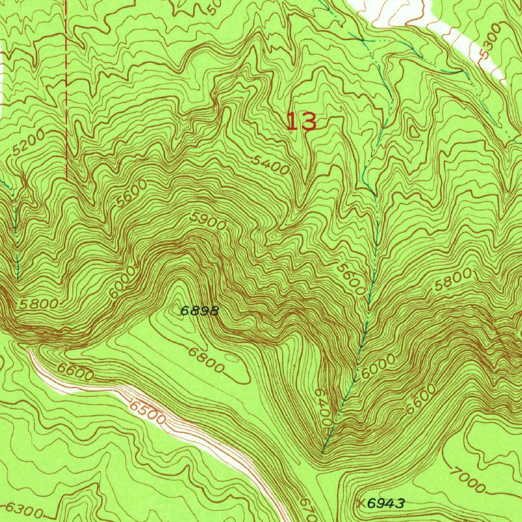 Gateway, CO (1960, 24000-Scale) Map by United States Geological Survey ...