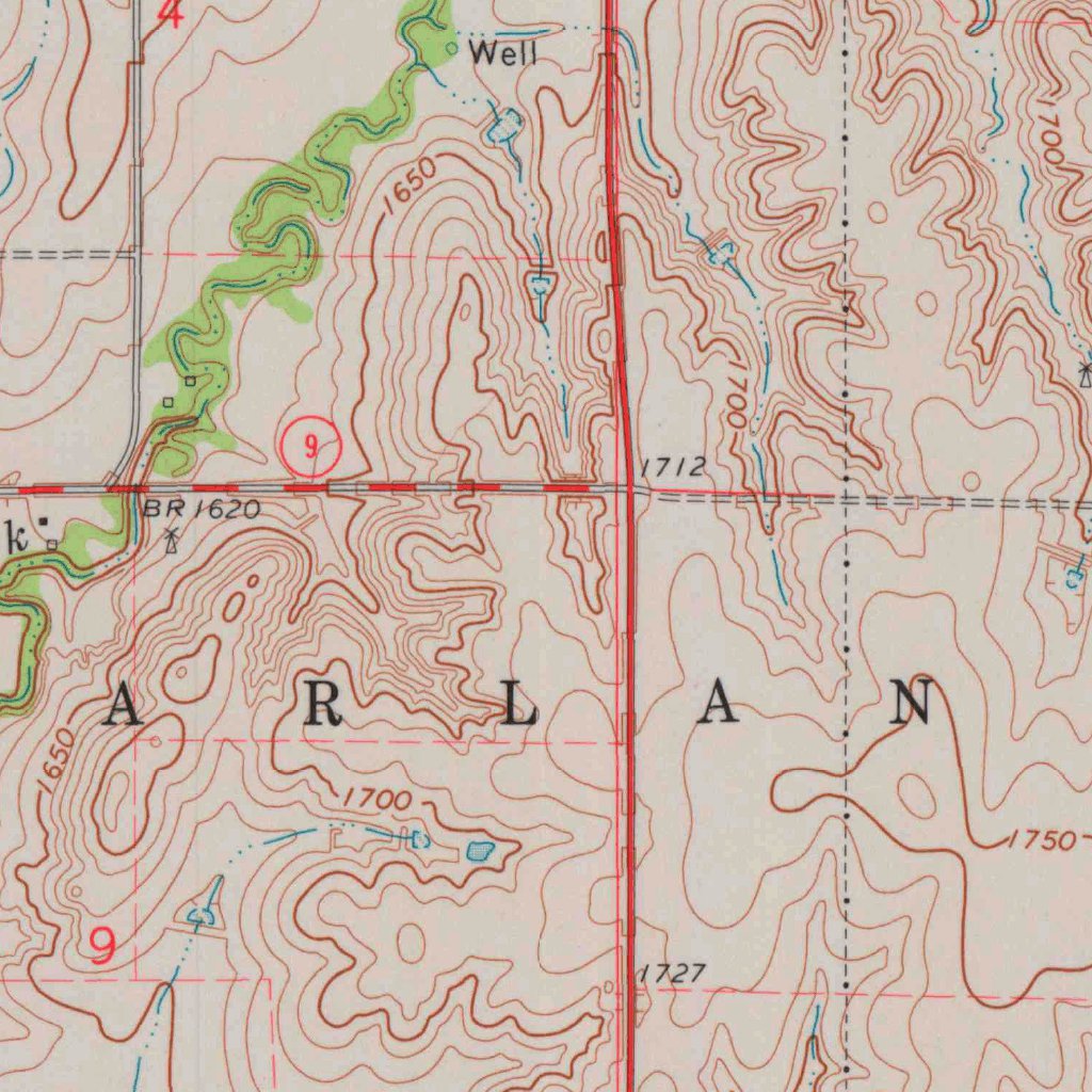 Gaylord, KS (1973, 24000-Scale) Map by United States Geological Survey ...