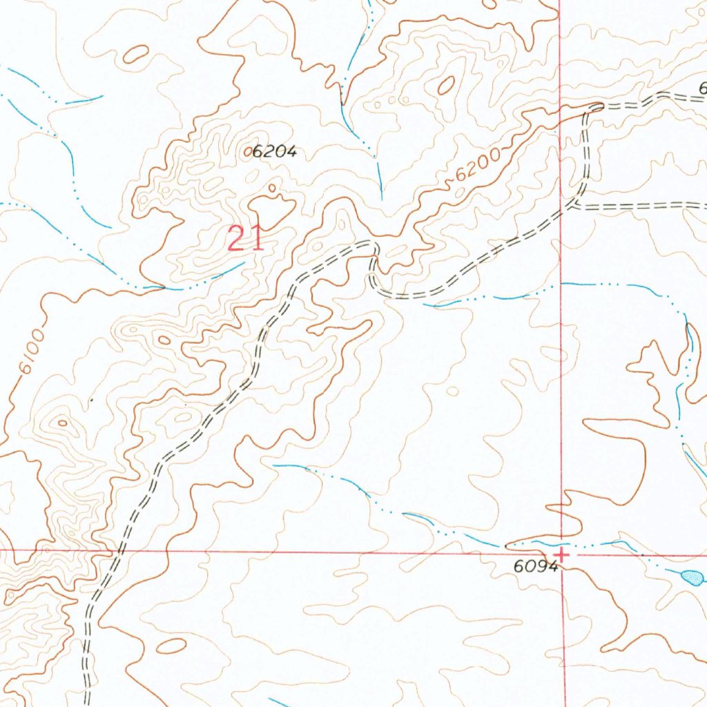 Gaylord Reservoir, WY (1959, 24000-Scale) Map by United States ...