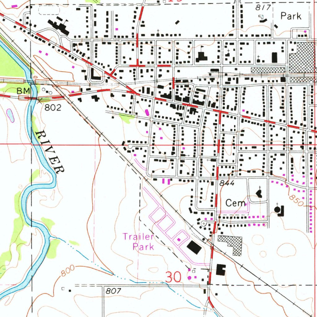 Genoa, IL (1968, 24000-Scale) Map by United States Geological Survey ...