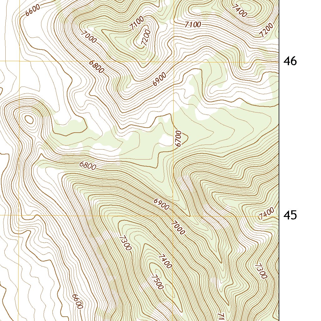 Georges Canyon Rim SE, NV (2021, 24000-Scale) Map by United States ...