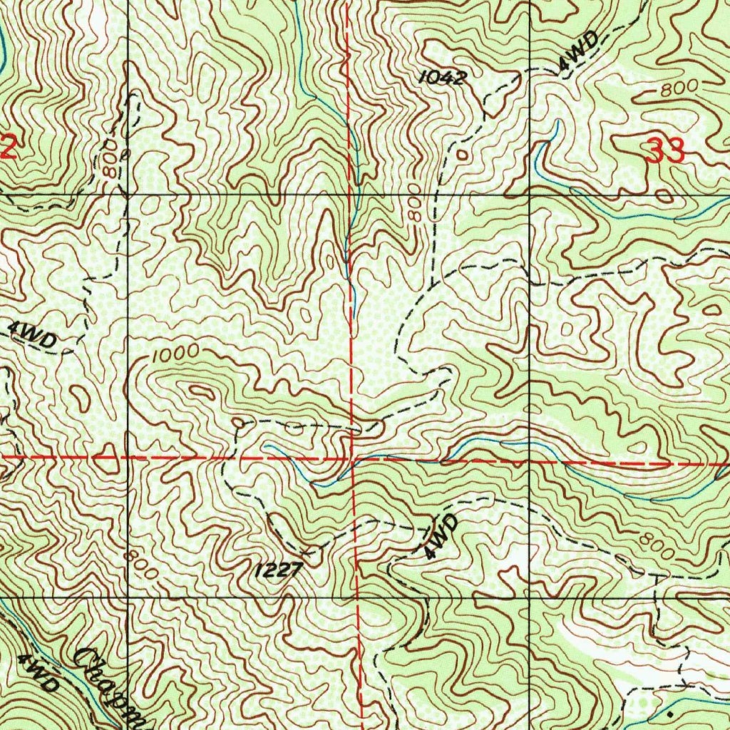 Geyserville, CA (1997, 24000-Scale) Map by United States Geological ...