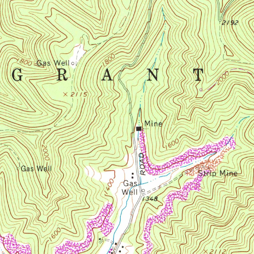 Gilboa, WV (1967, 24000-Scale) Map by United States Geological Survey ...