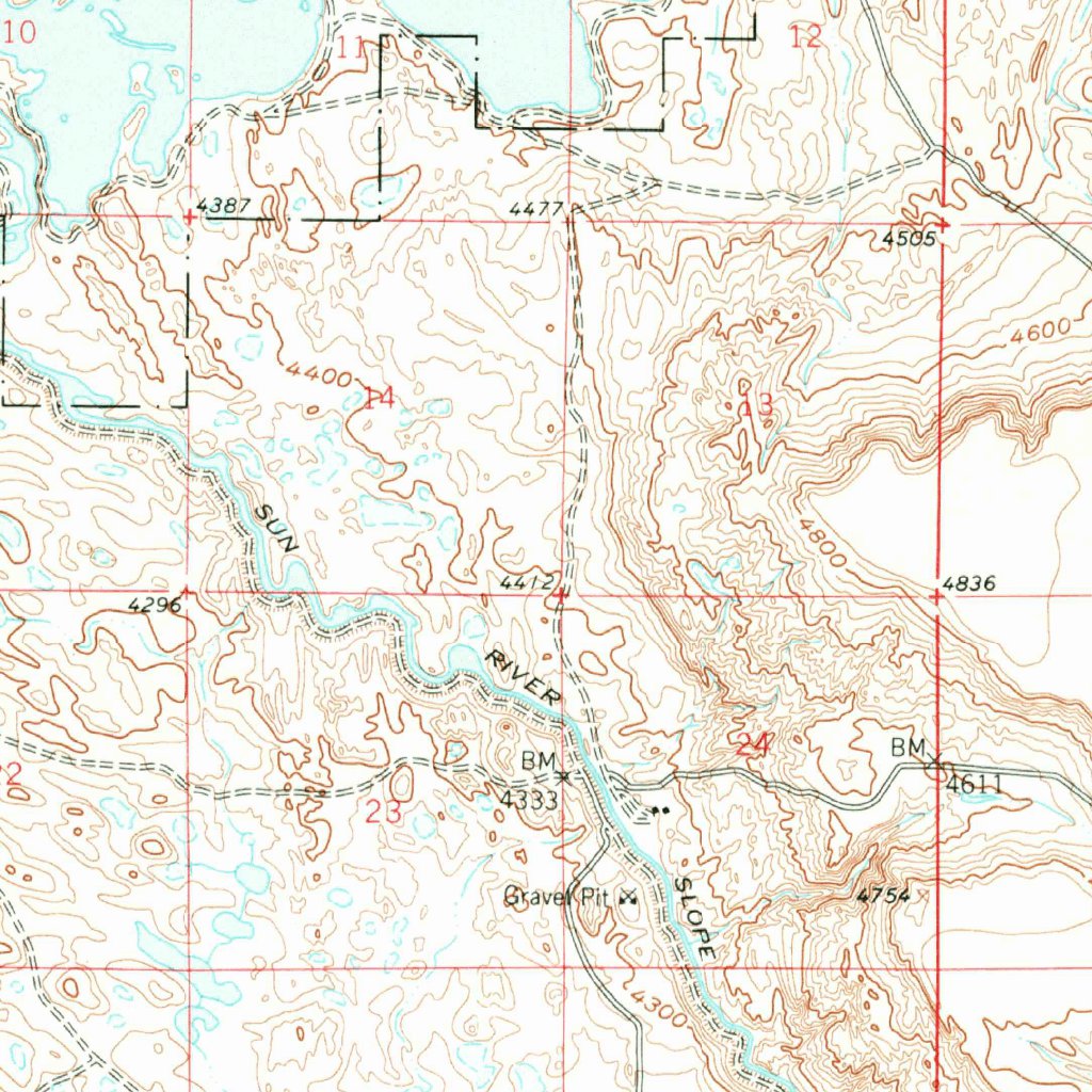 Gilman, MT (1960, 62500-Scale) Map by United States Geological Survey ...