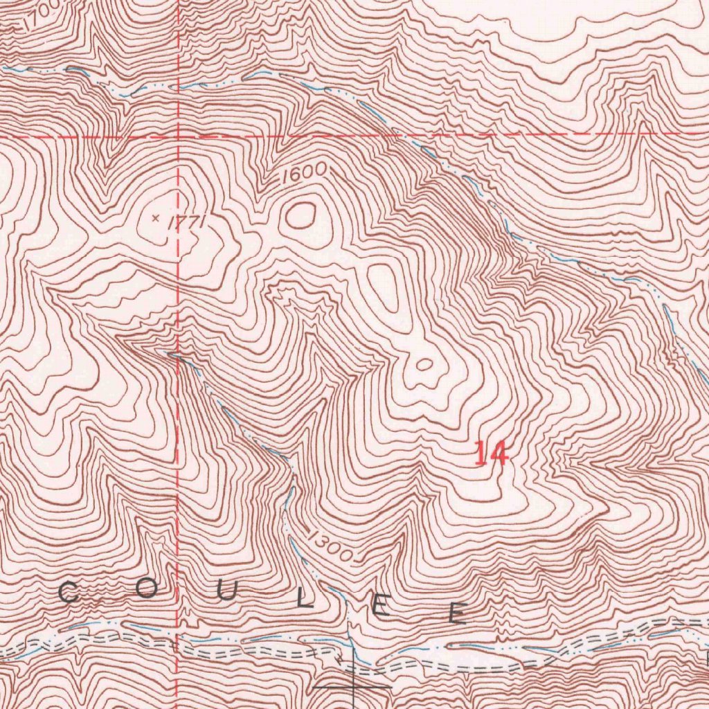 Ginkgo, WA (1953, 24000-Scale) Map by United States Geological Survey ...