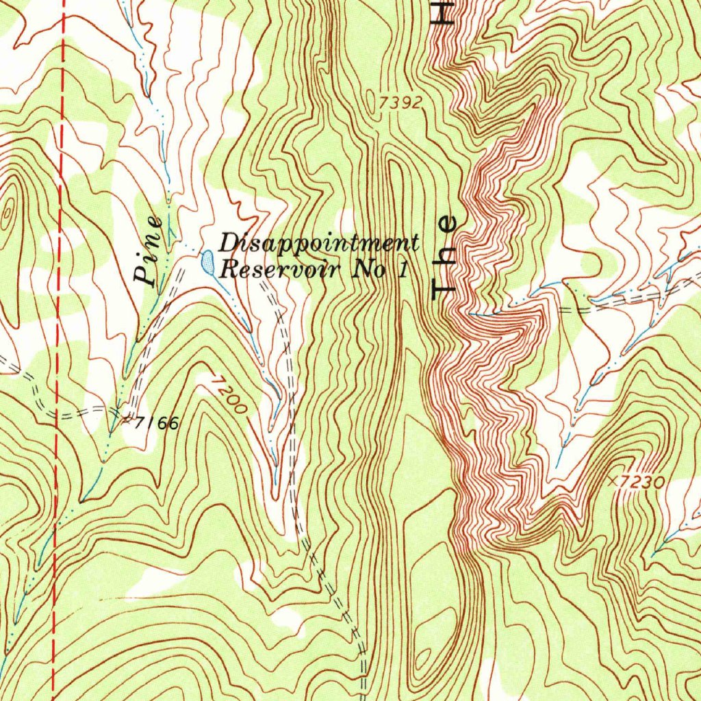 Glade Mountain, CO (1964, 24000-Scale) Map by United States Geological ...