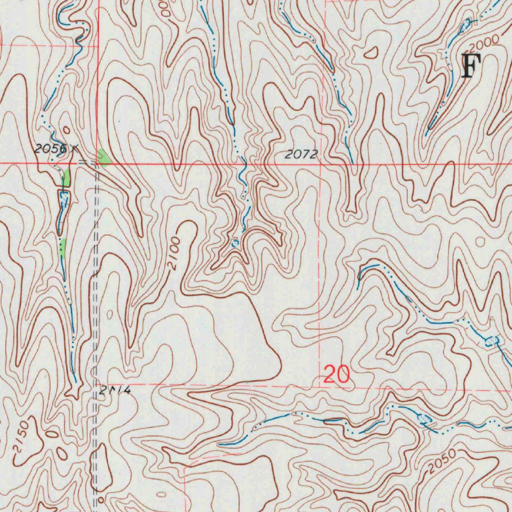 Glade SE, KS (1972, 24000-Scale) Map by United States Geological Survey ...