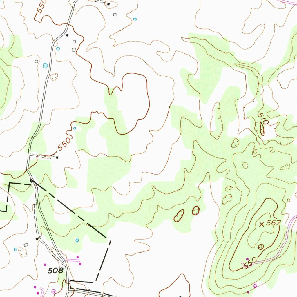 Gladeville, TN (1956, 24000-Scale) Map by United States Geological ...