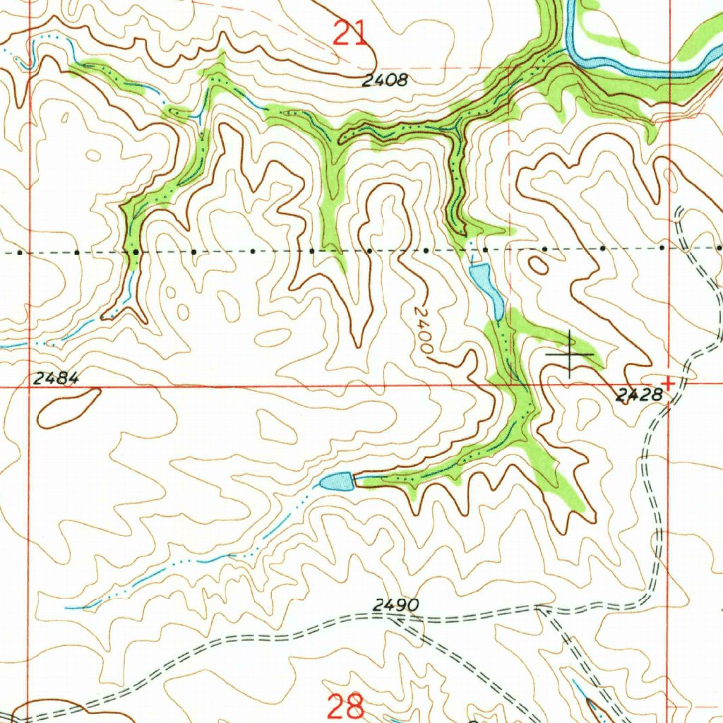Gladstone, ND (1973, 24000-Scale) Map by United States Geological ...