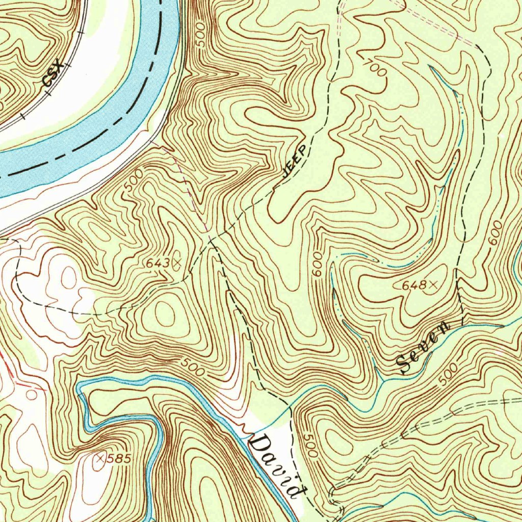 Gladstone, VA (1969, 24000-Scale) Map by United States Geological ...