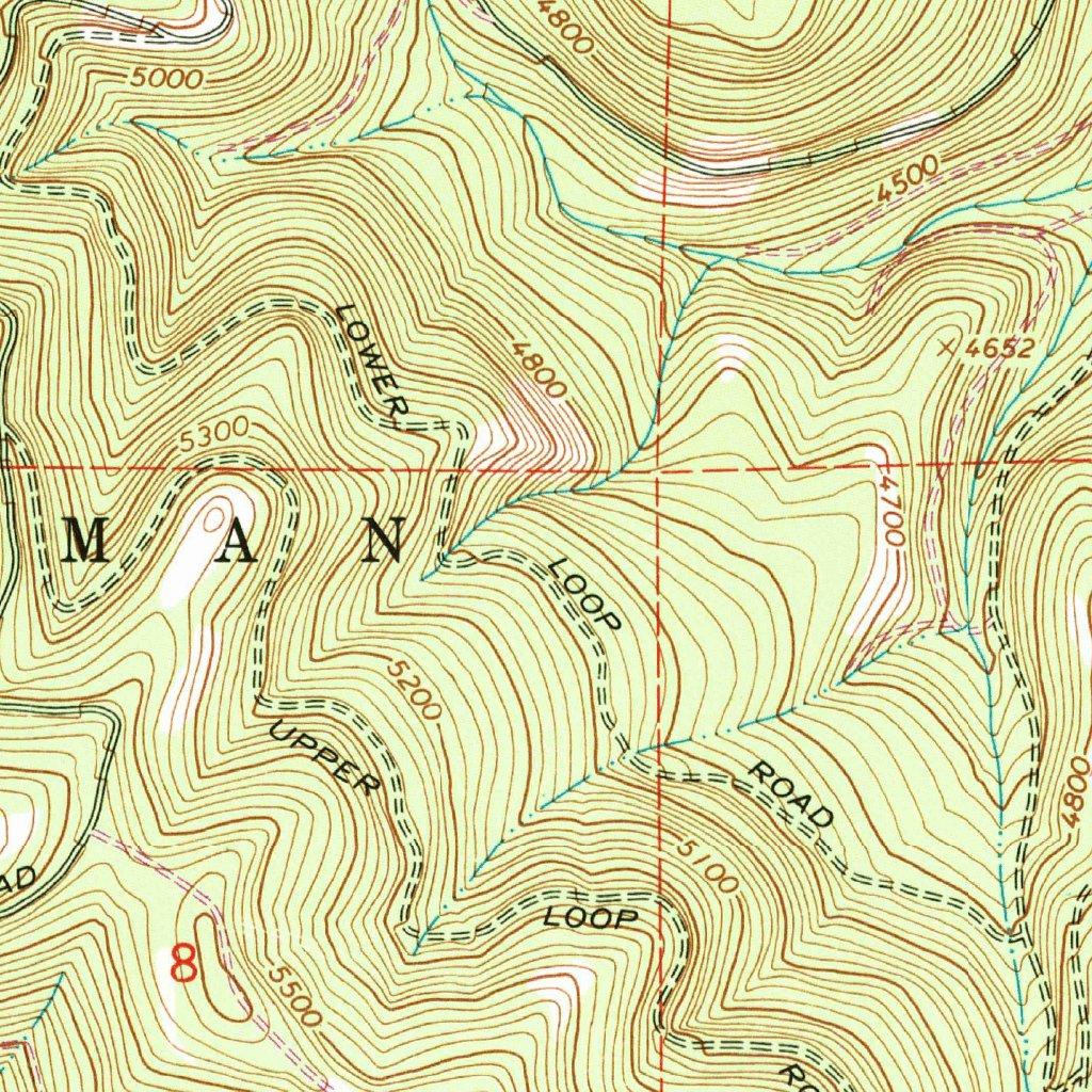 Glass Hill, OR (1965, 24000-Scale) Map by United States Geological ...