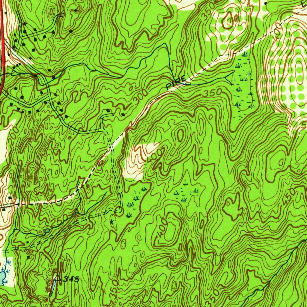 Glastonbury, CT (1953, 24000-Scale) Map by United States Geological ...