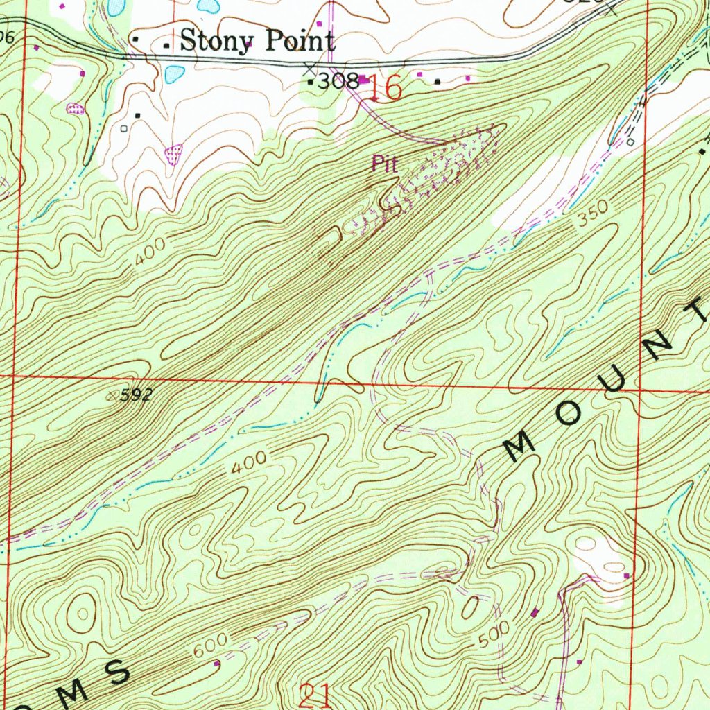 Gleason, AR (1991, 24000-Scale) Map by United States Geological Survey ...