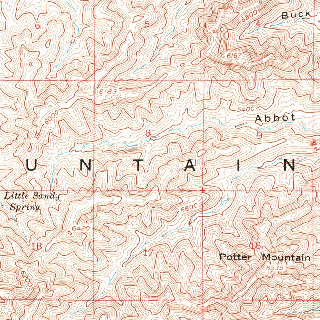 Gleeson, AZ (1958, 62500-Scale) Map by United States Geological Survey ...