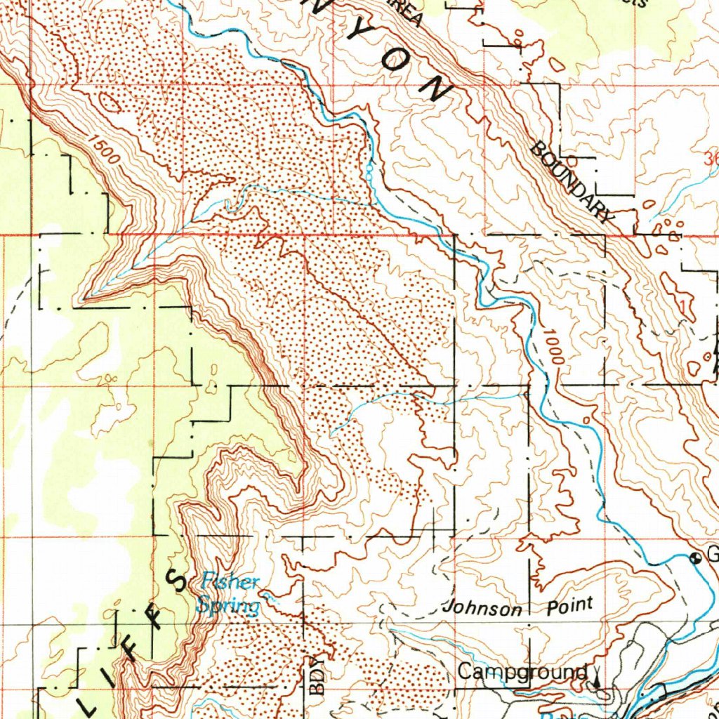 Glen Canyon Dam, AZ (1984, 100000-Scale) Map by United States ...