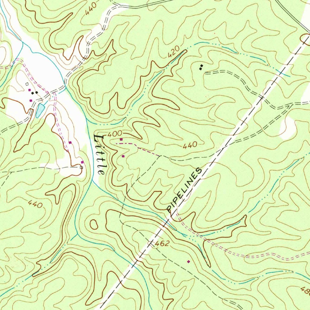 Glenmore, VA (1968, 24000-Scale) Map by United States Geological Survey ...