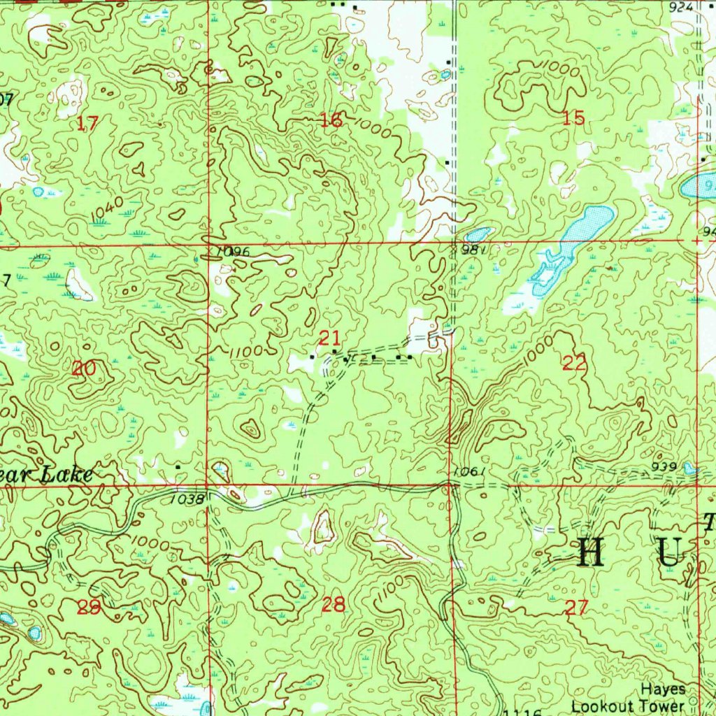 Glennie, MI (1959, 62500-Scale) Map by United States Geological Survey ...