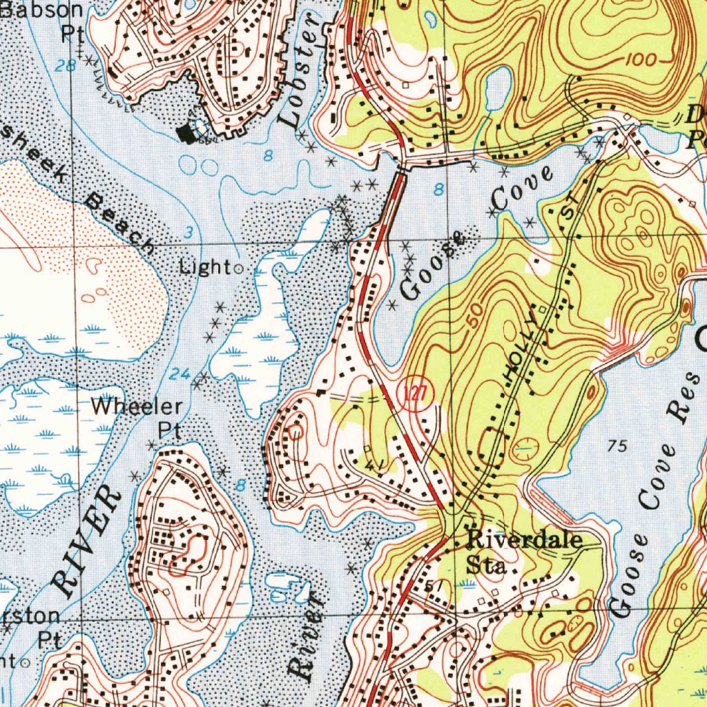 Gloucester, MA (1973, 25000-Scale) Map by United States Geological ...